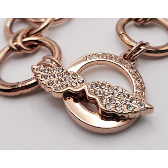 Victoria's Secret | Jewelry | Rose Gold Victorias Secret Bracelet With ...